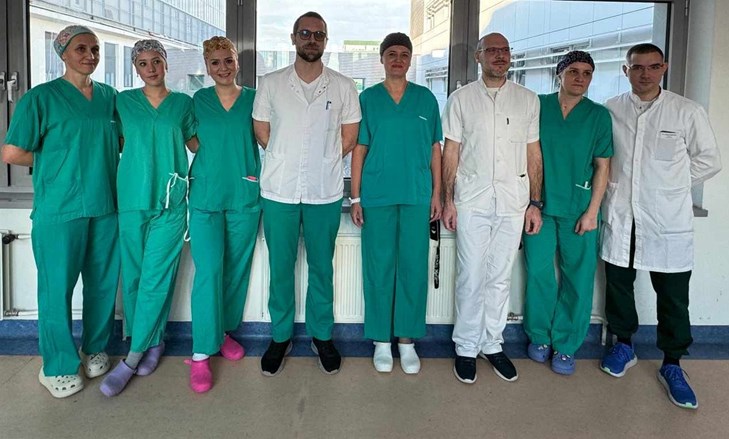 Prva videotorakoskopska Sleeve resekcija pluća u RH - Klinički bolnički centar Zagreb